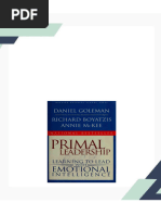 Primal Leadership - Goleman Et Al 2009 | PDF | Leadership | Leadership
