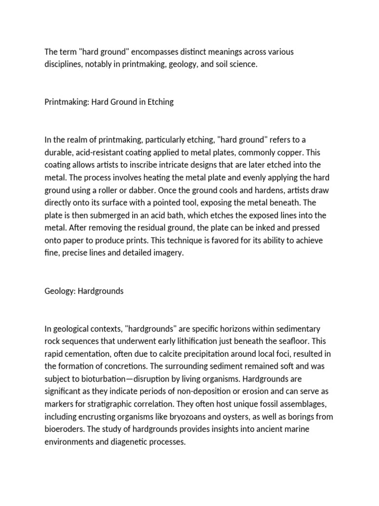 The Term - hard-WPS Office | PDF | Etching | Soil