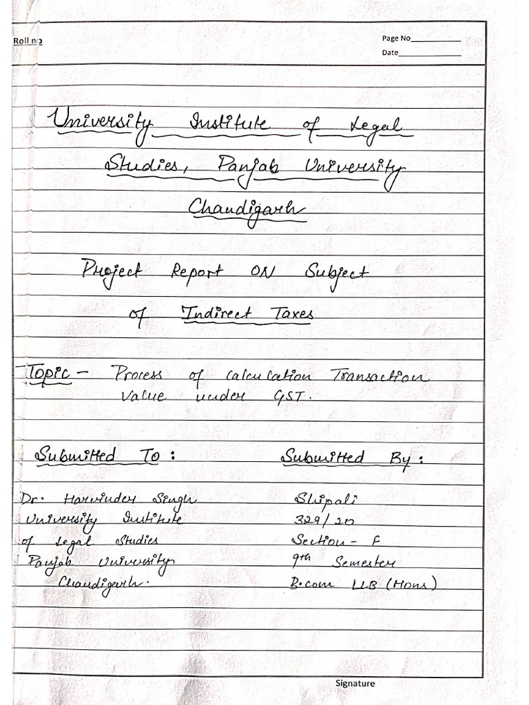IDT Project 9th Sem 1 | PDF