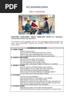 Pet Speaking Part 3 | PDF | Linguistics