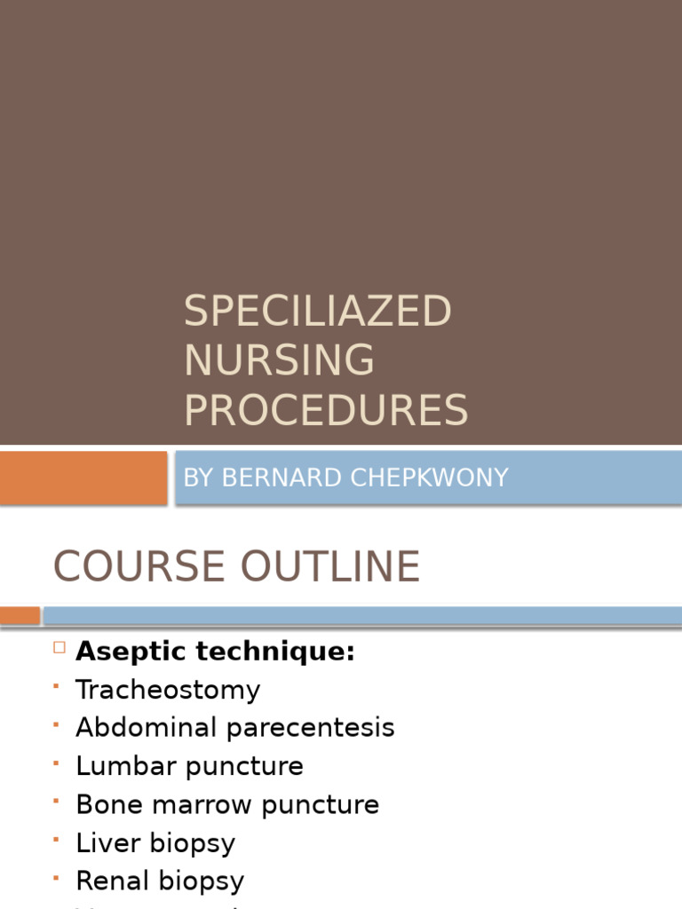 Advanced Nursing Procedures-1 | PDF | Angiography | Colonoscopy