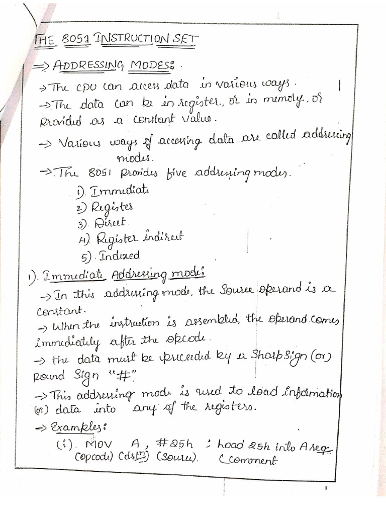 Module2 Notes Full Microcontroller | PDF