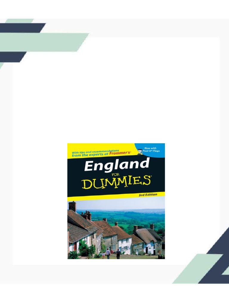 England For Dummies 3rd ed Edition Donald Olson - Quickly download the ...