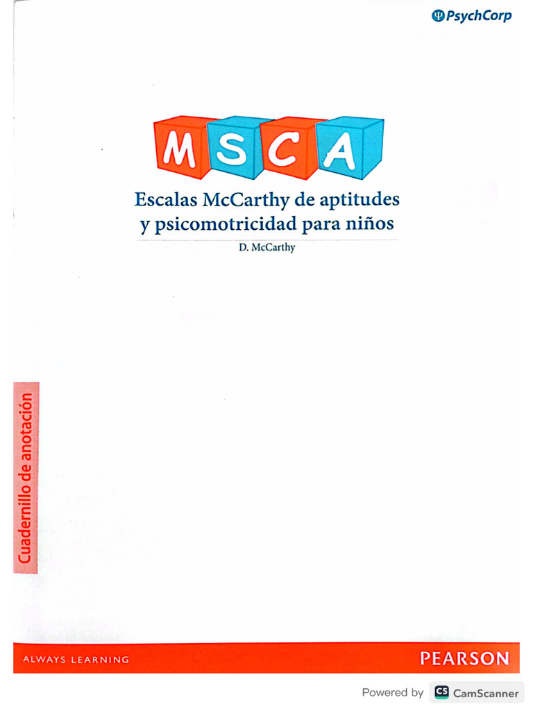 MSCA Mc CARTHY | PDF