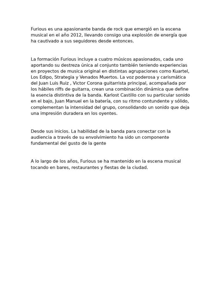 Reseña Furious | PDF