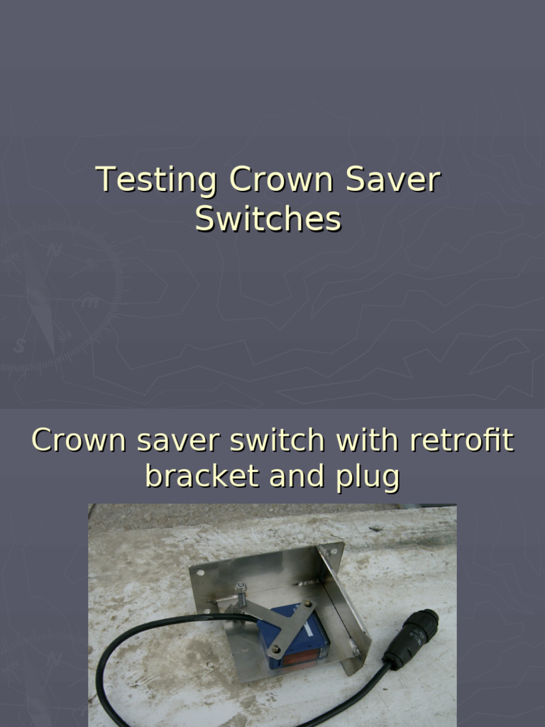 Testing Crown Saver Switches | PDF