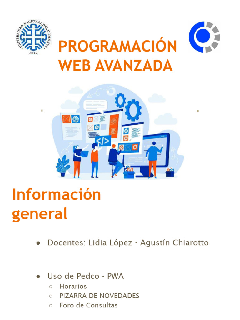 01 - Presentación de La Materia PWA | PDF