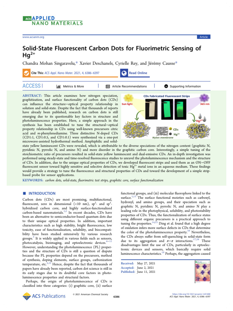 Bom_Temos_reag_Solid-State Fluorescent Carbon Dots for Fluorimetric ...
