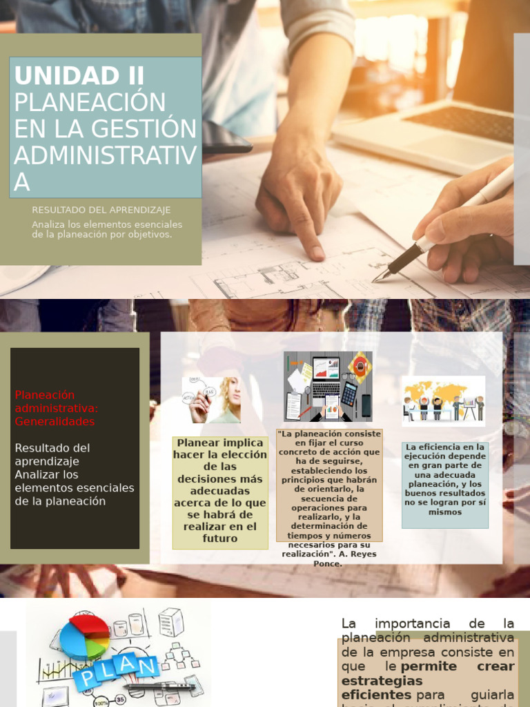 Elementos Clave de la Planeación Administrativa | PDF