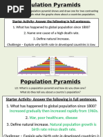 HIC and LIC Population Pyramid Project | PDF | Behavioural Sciences ...