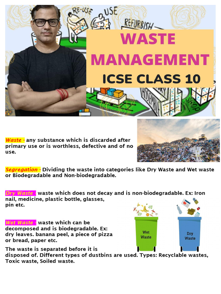 Waste Management and Recycling Guide | PDF | Waste | Landfill