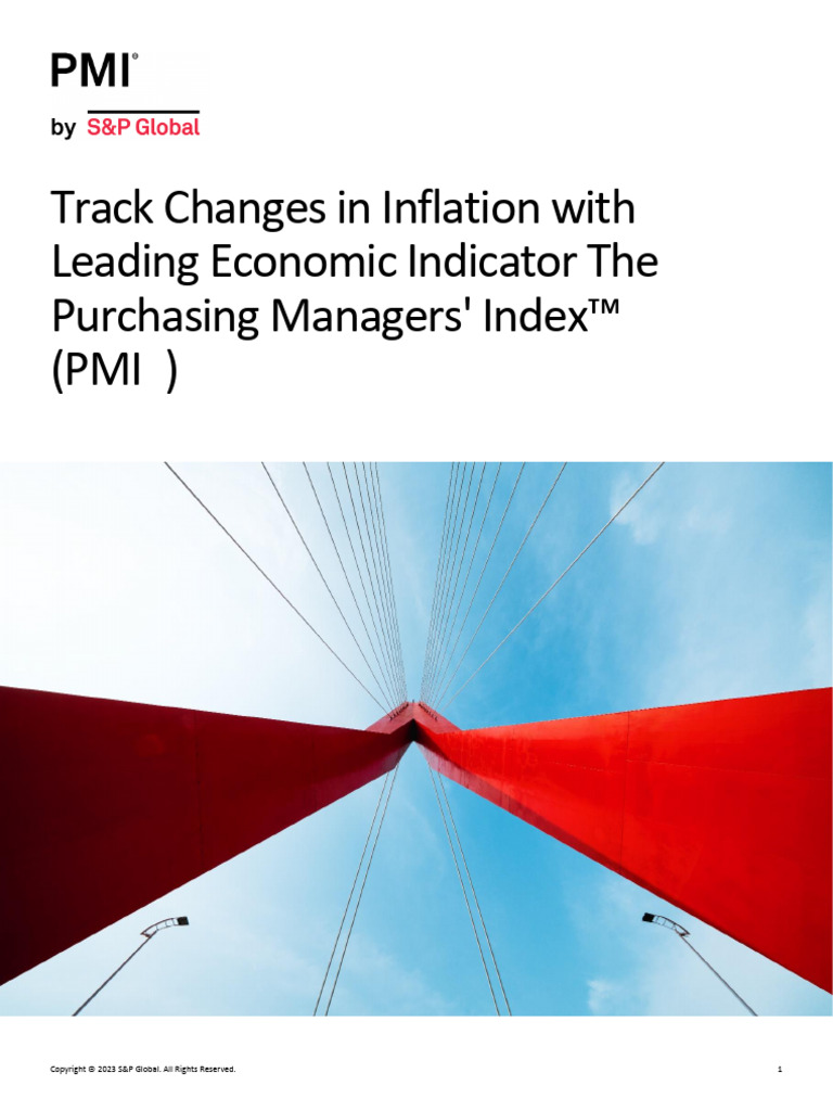 Track Changes in Inflation With Leading Economic Indicator PMI | PDF ...