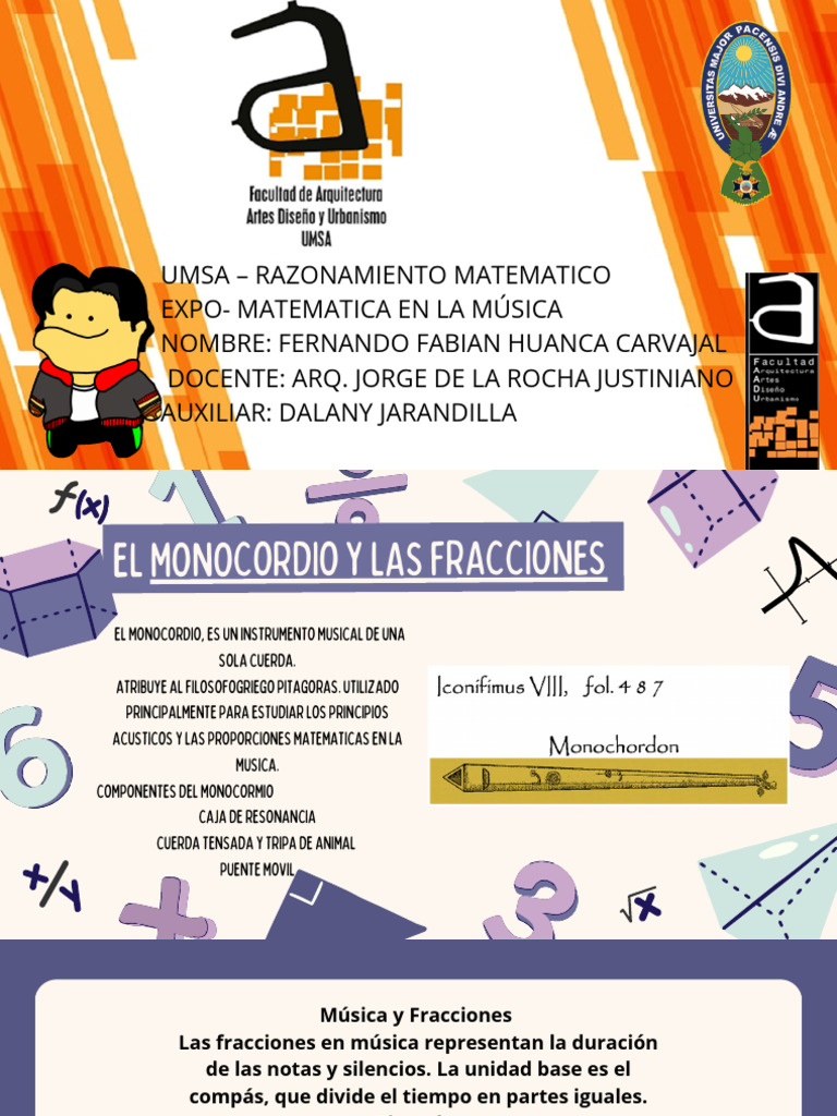 Matemáticas | PDF | Teoría musical | Musicología