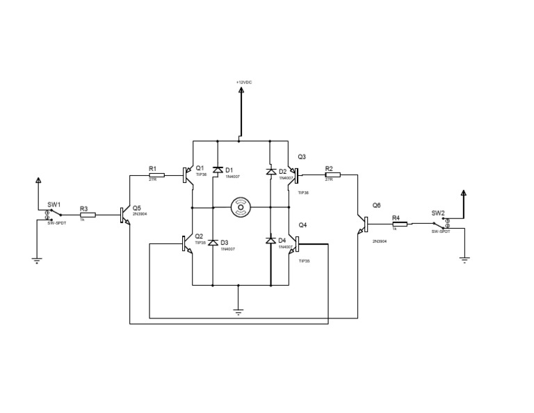 Puente H Tip35 y Tip36 | PDF