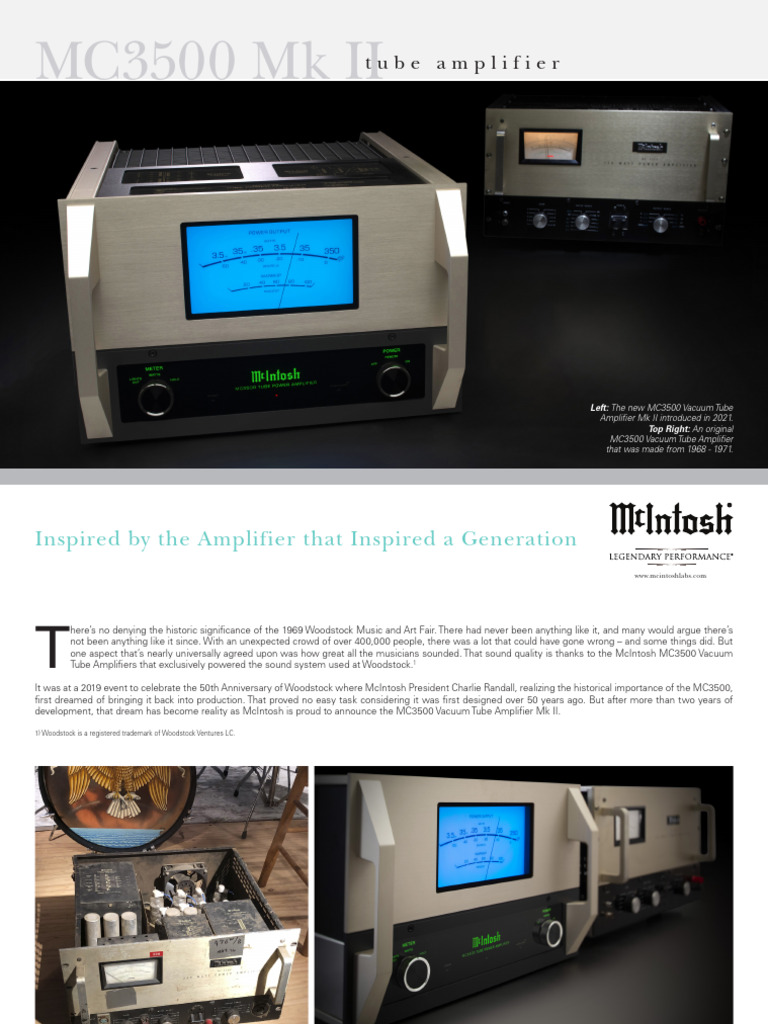 MC3500 MK II Brochure 35111800 | PDF | Computer Engineering | Sound ...