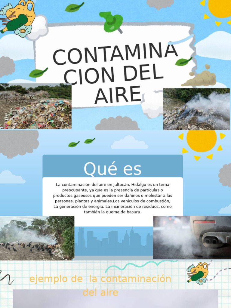 Contaminacion Del Aire | PDF