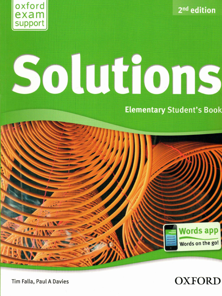 Oxford_Solutions_2nd_Edition_Elementary | PDF