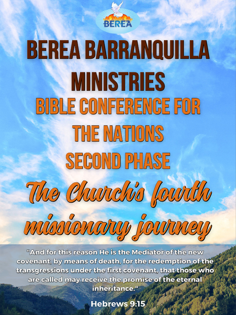 Biblical Conference For The Nations. Second Phase (Brochure) | PDF ...