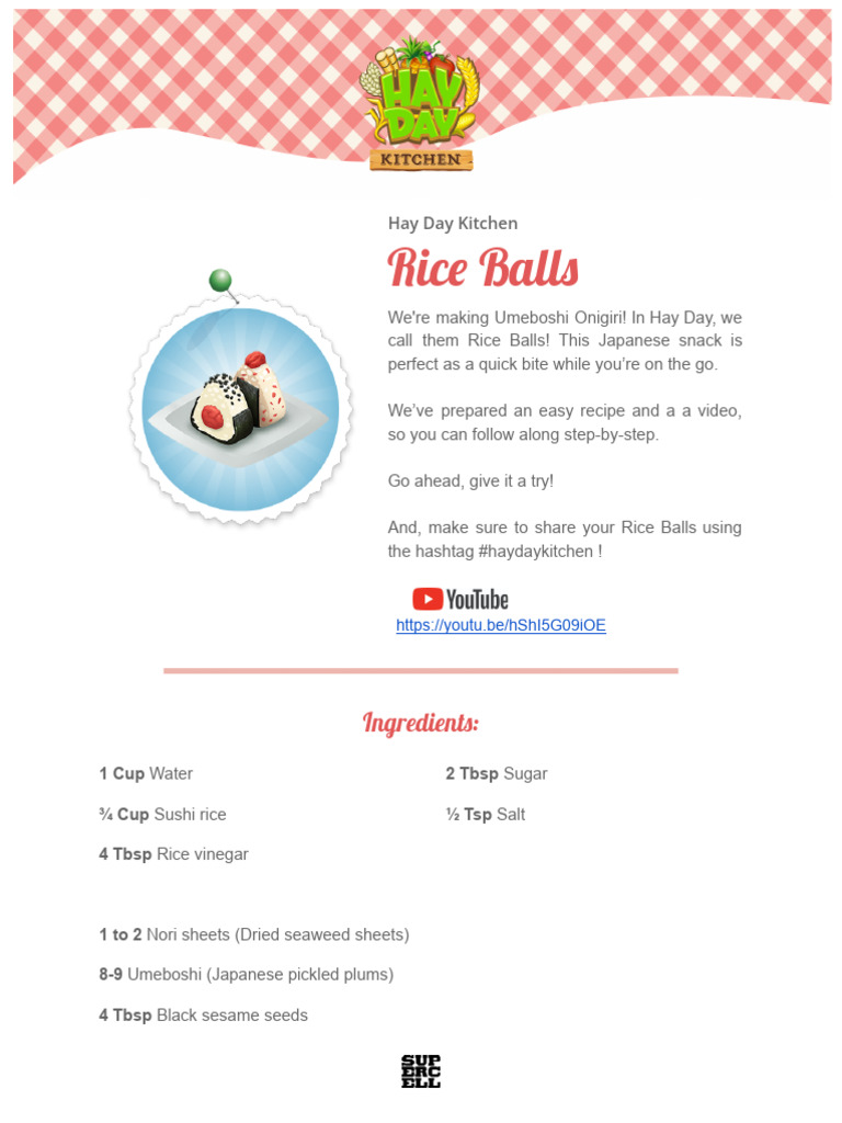 Riceballs en | PDF | Asian Cuisine | Japanese Cuisine