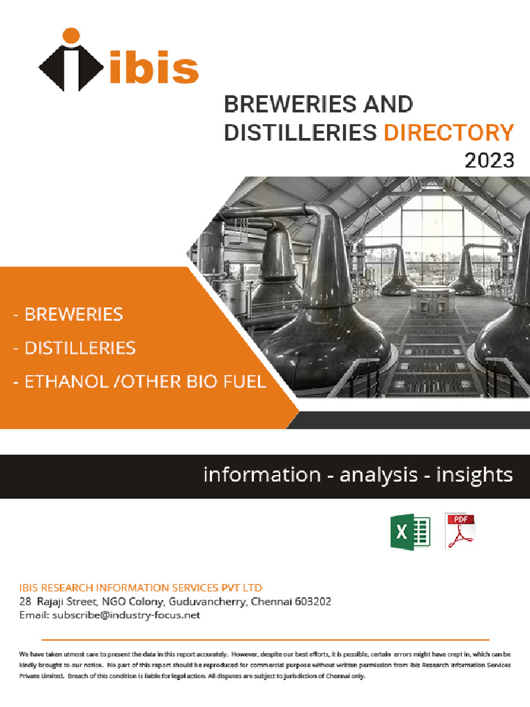 Ibis Breweries and Distilleries Directory 2023 Sample | PDF | Ethanol ...