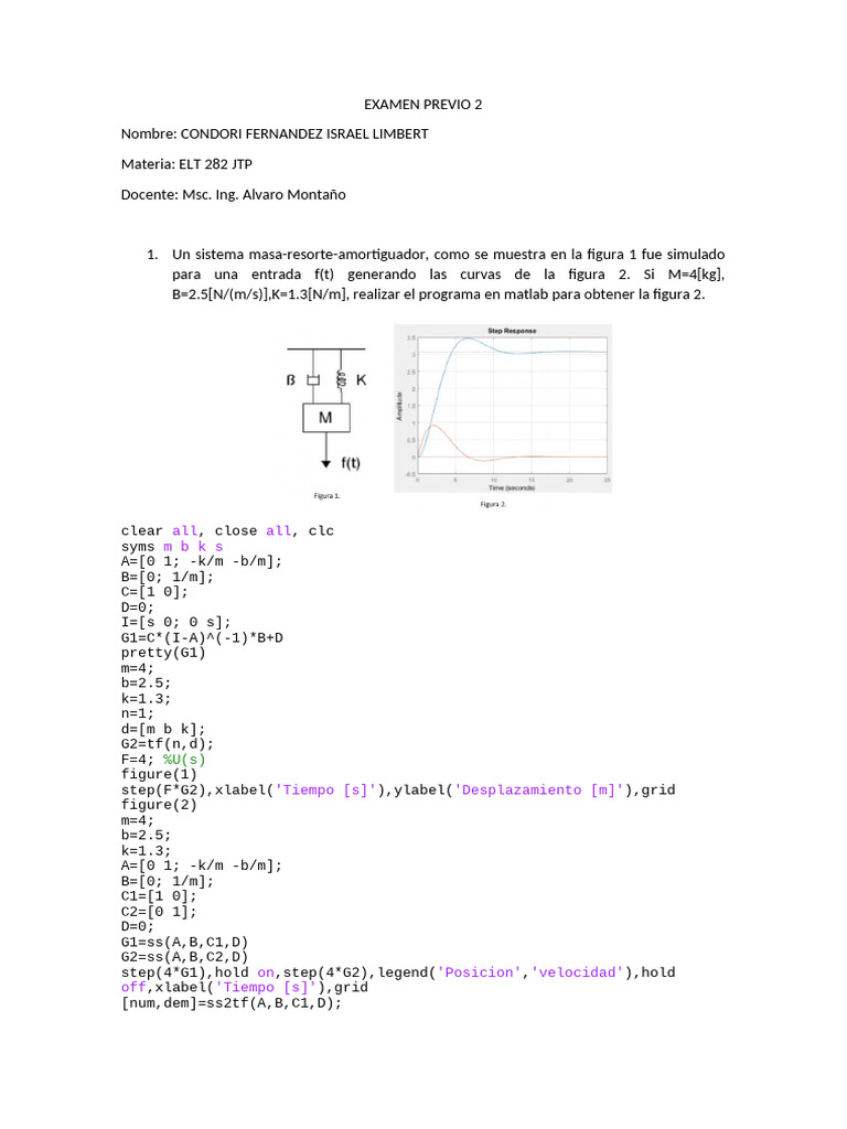 Solucionario Previo 2 | PDF