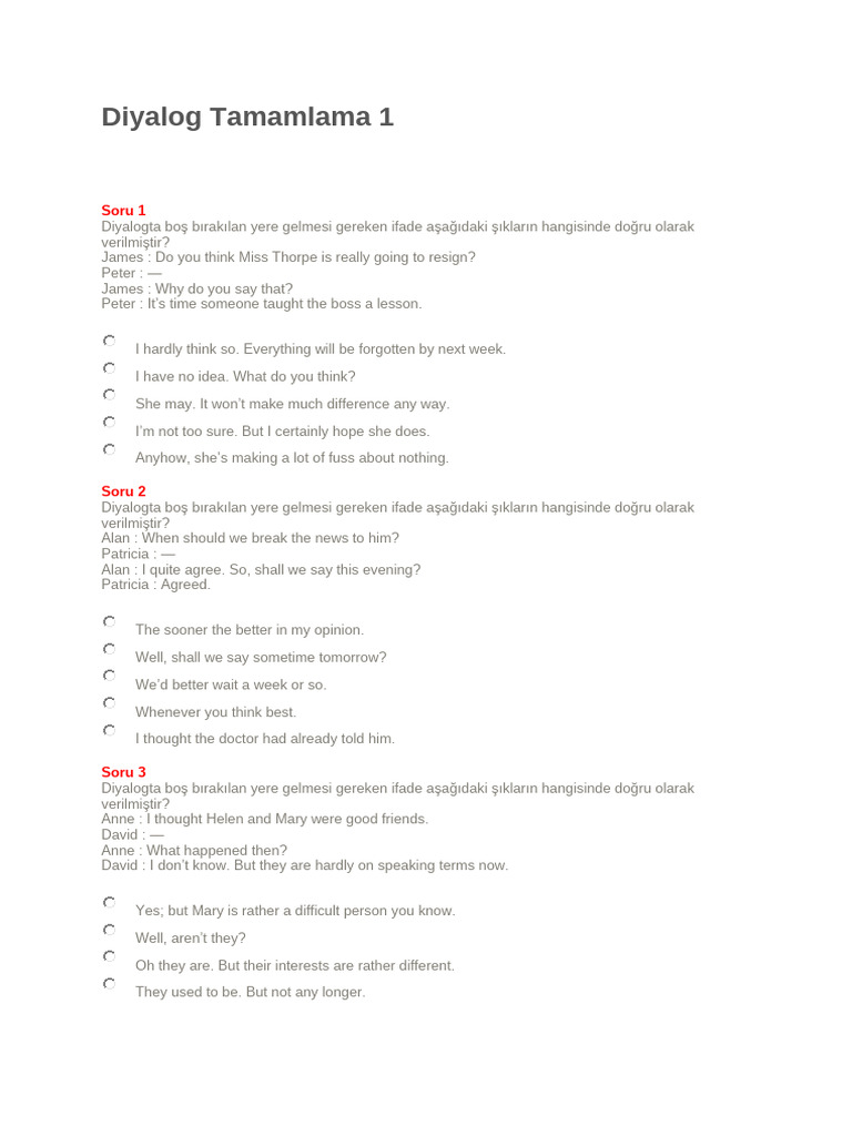 DIALOGUE | PDF