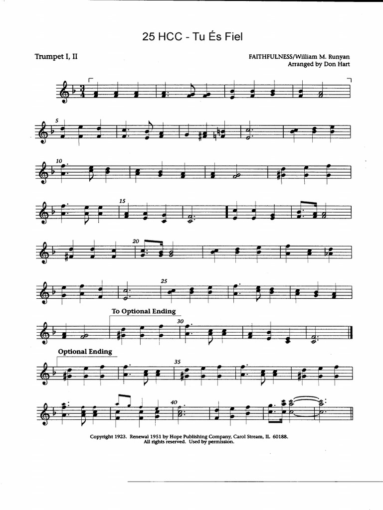 25 HCC - Trompete | PDF