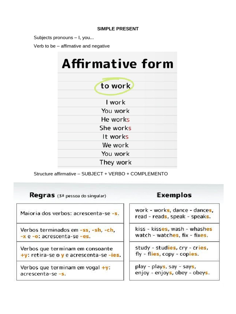 Simple Present, Present Continuous and Present Perfect | PDF | Verb ...