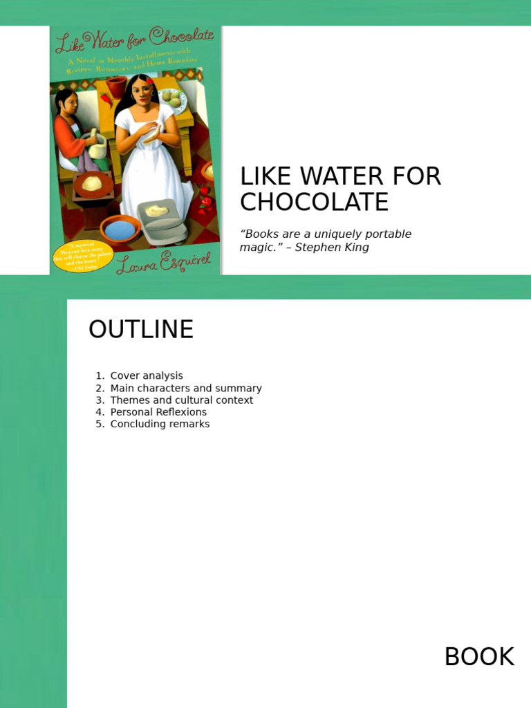 Like Water For Chocolate | PDF