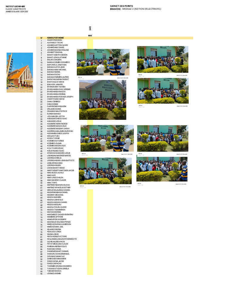 Carnet des points IUH 2024-2025 a | PDF