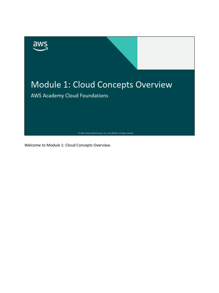 Part 4_ AWS Cloud Adoption Framework | PDF | Amazon Web Services | Cloud Computing