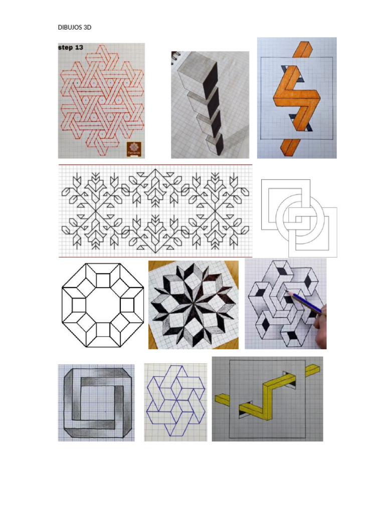 Dibujo en Forma Tridimensional | PDF