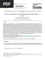 ICAO Document 06 - Default Life Cycle Emissions | PDF | Life Cycle ...