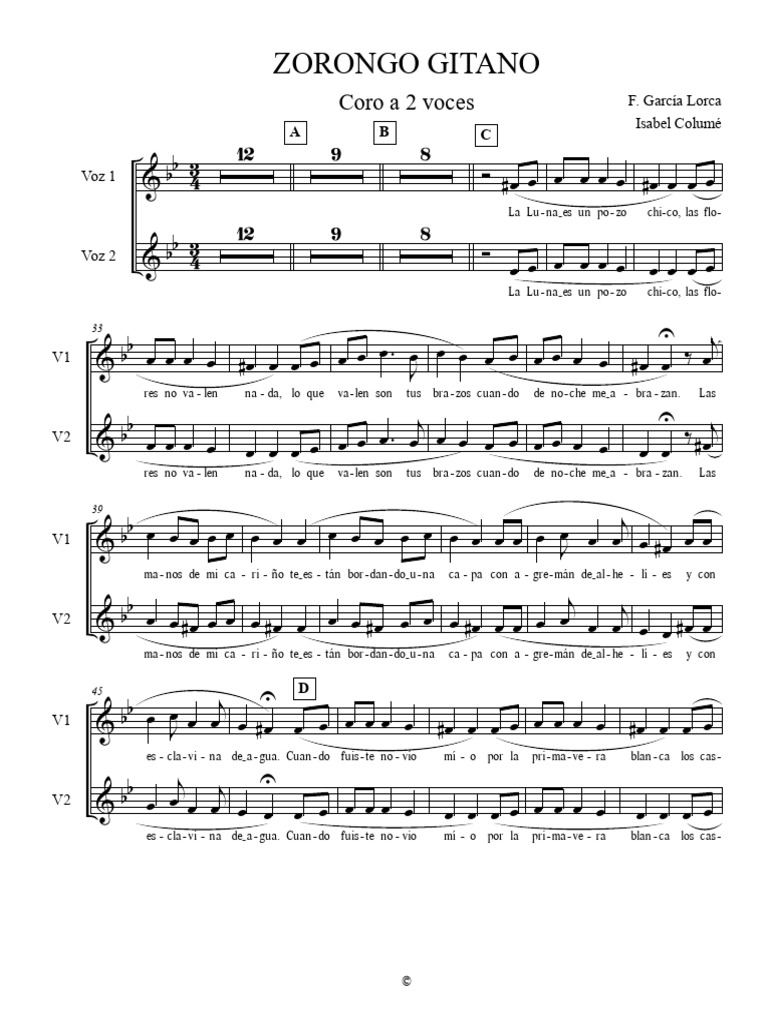 Zorongo Gitano | PDF