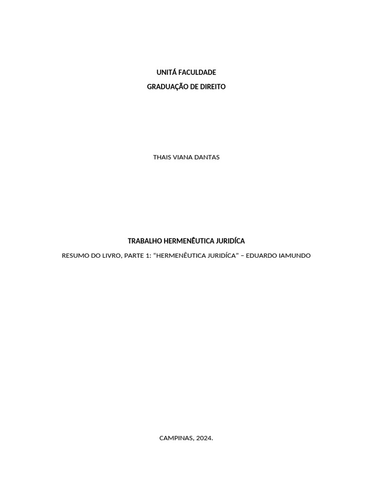 Modelo de Capa P Trabalhos | PDF