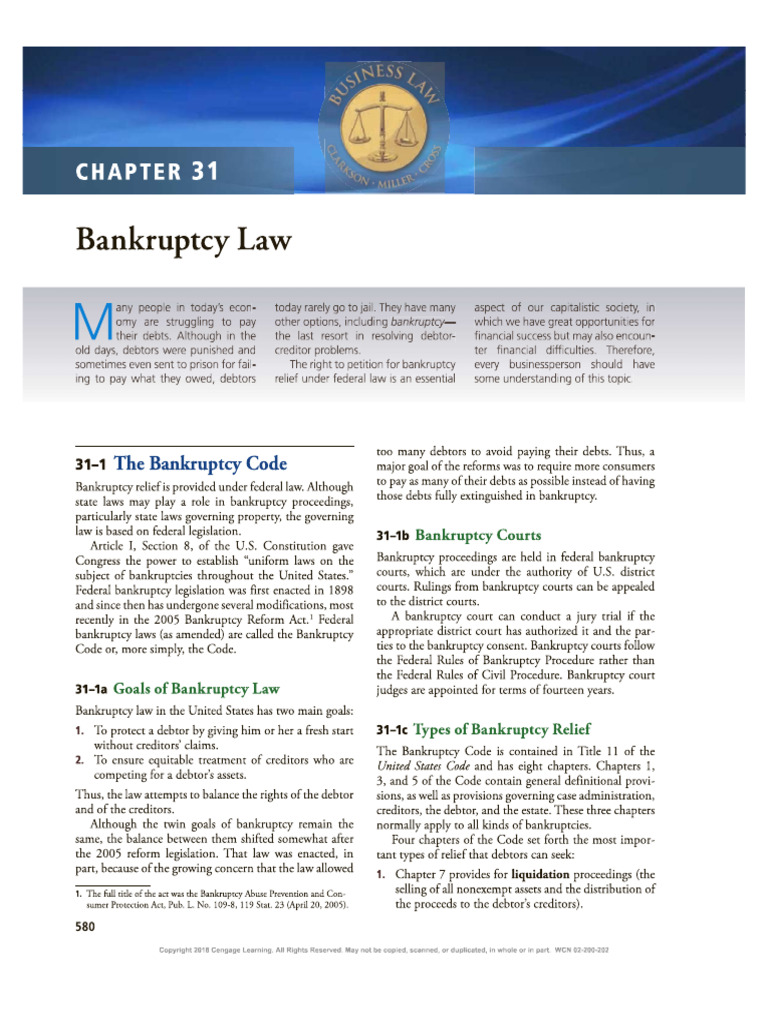 Bankruptcy Pdf