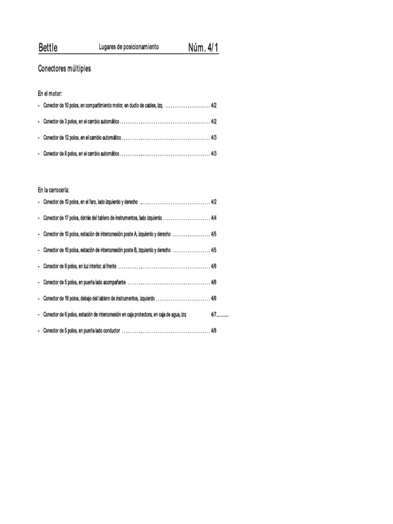 Conectores Multiples | PDF