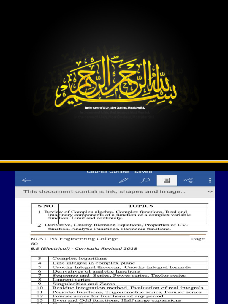 Complex Function, Limit and Continuity | PDF