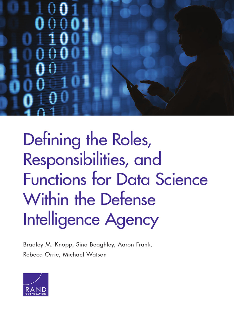 RAND_RR1582 | PDF | Defense Intelligence Agency | Data Science