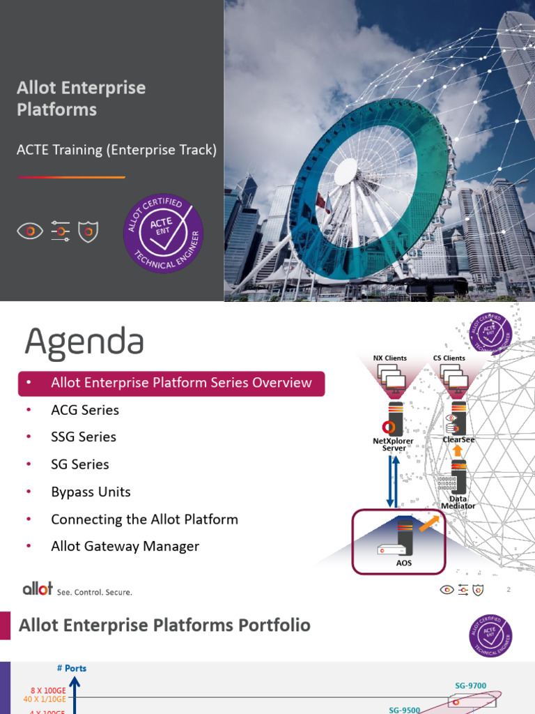 Allot Enterprise Platform Overview | PDF | Usb | Computer Engineering