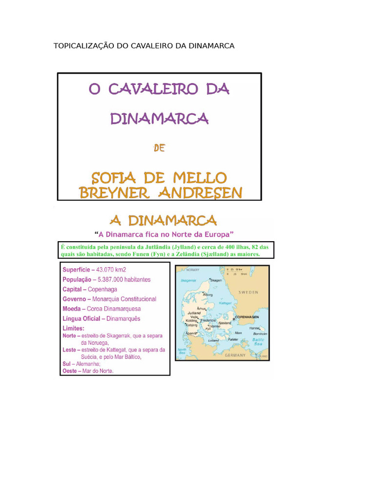 Cavaleiro Da Dinamarca | PDF