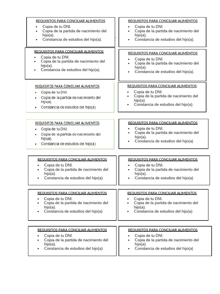 Requisitos para Conciliar | PDF