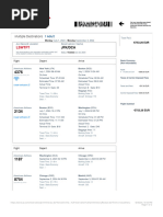 Print Trip and Receipt - Your Trip Details - American Airlines | PDF ...