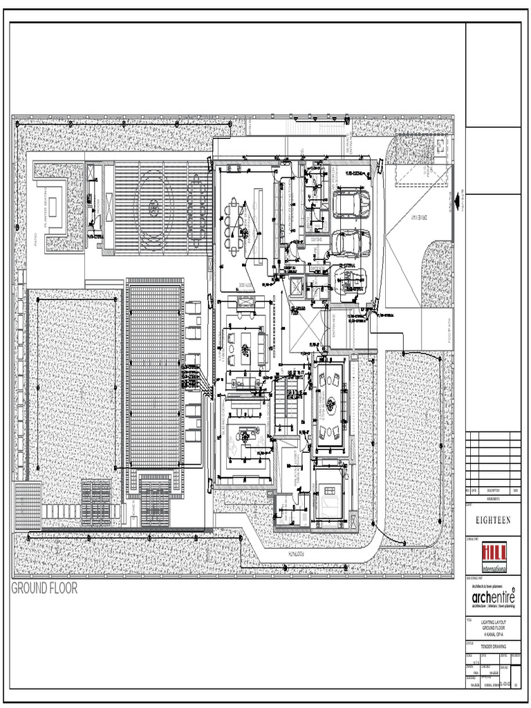 Architectural Tender Drawing Layout | PDF | Room | Architectural Design