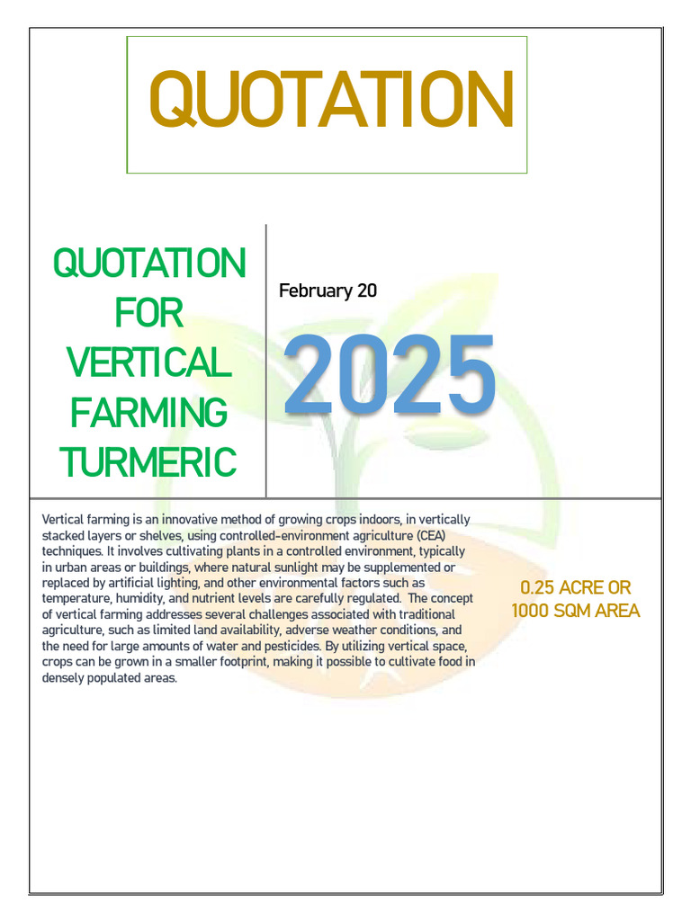 Debasish Ghosh - 1000 SQM Price Break-Up GI | PDF | Agriculture ...