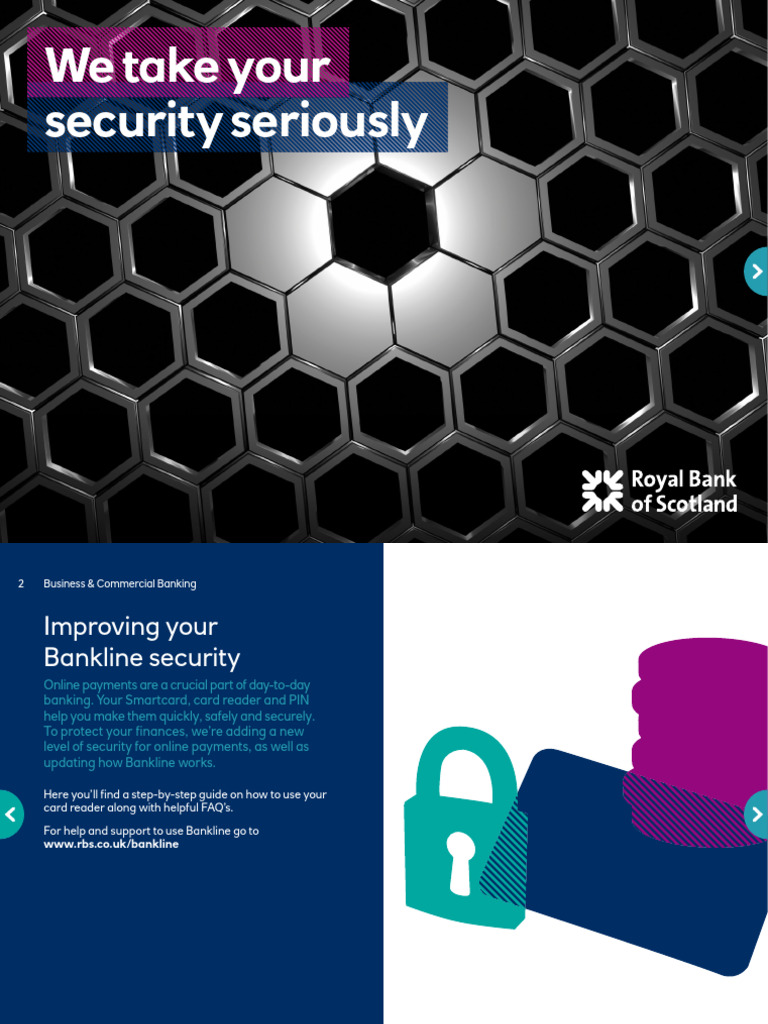 Bankline Card Reader Guide | PDF | Smart Card | Personal Identification ...