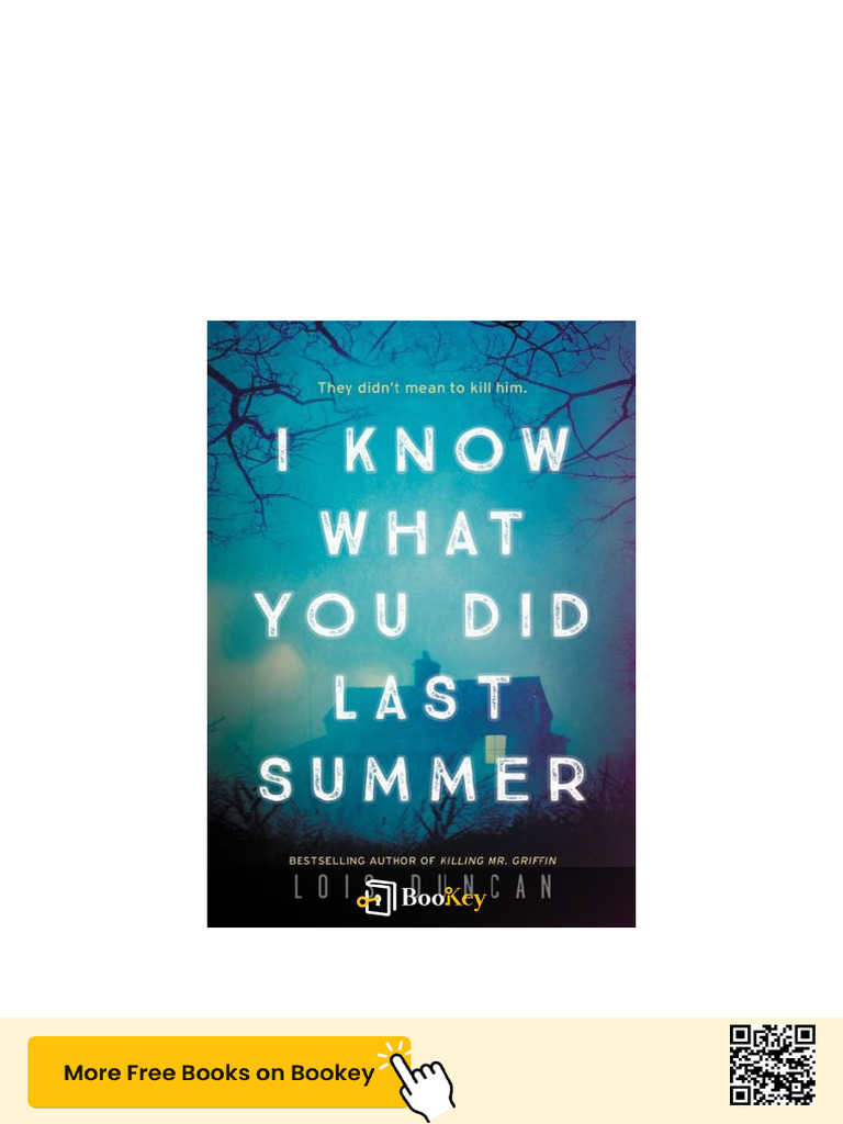 I Know What You Did Last Summer | PDF | Thriller (Genre) | Fear