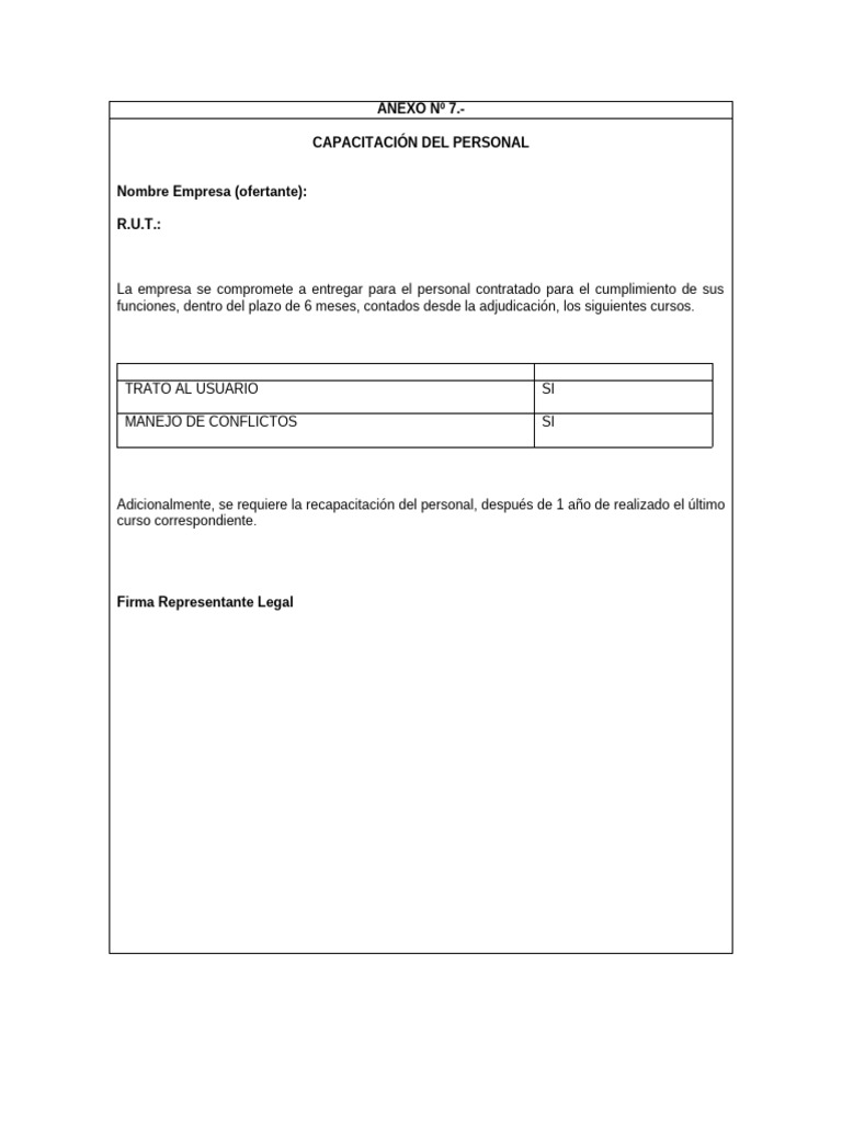 Anexo_7_Capacitaciones | PDF