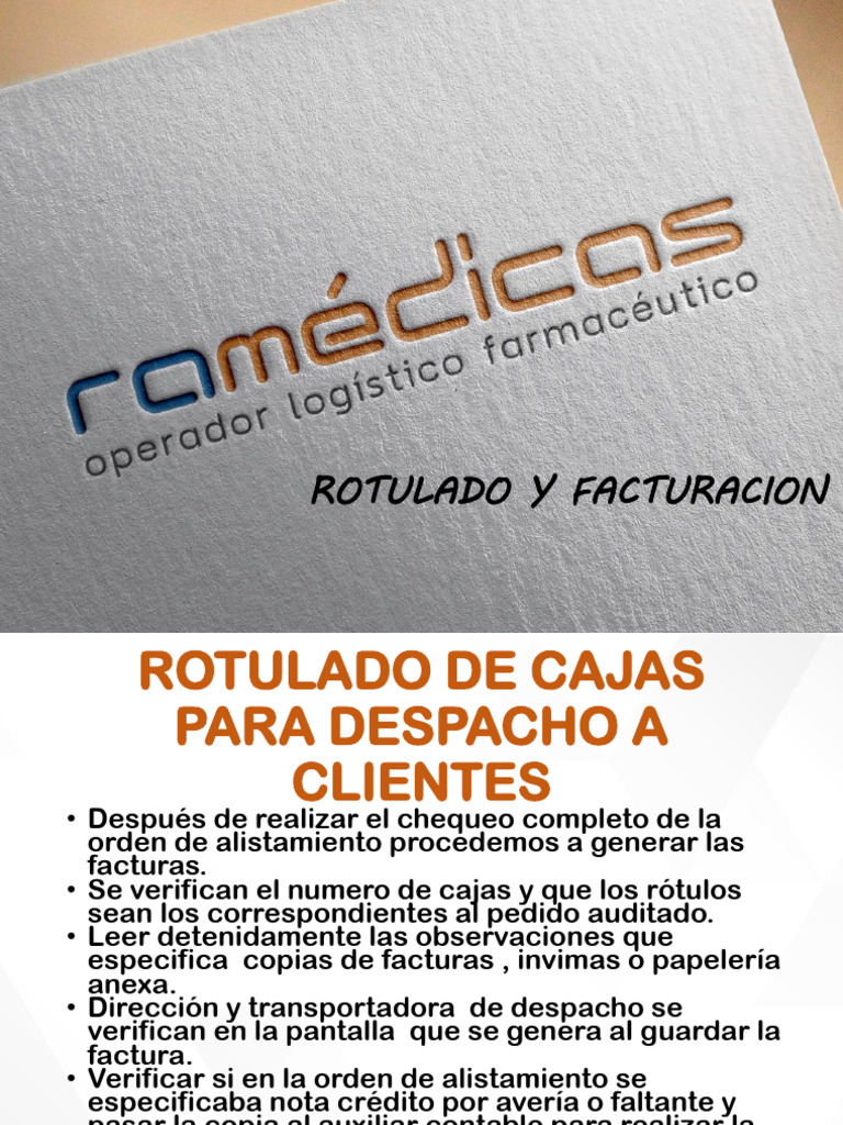 Rotulado y Facturacion | PDF