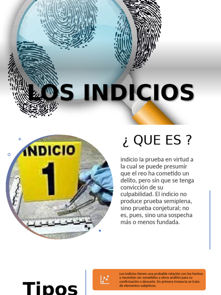 Los Indicios | PDF